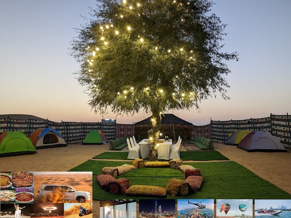 Overnight Campsite Stay Party Adventures - Dubai