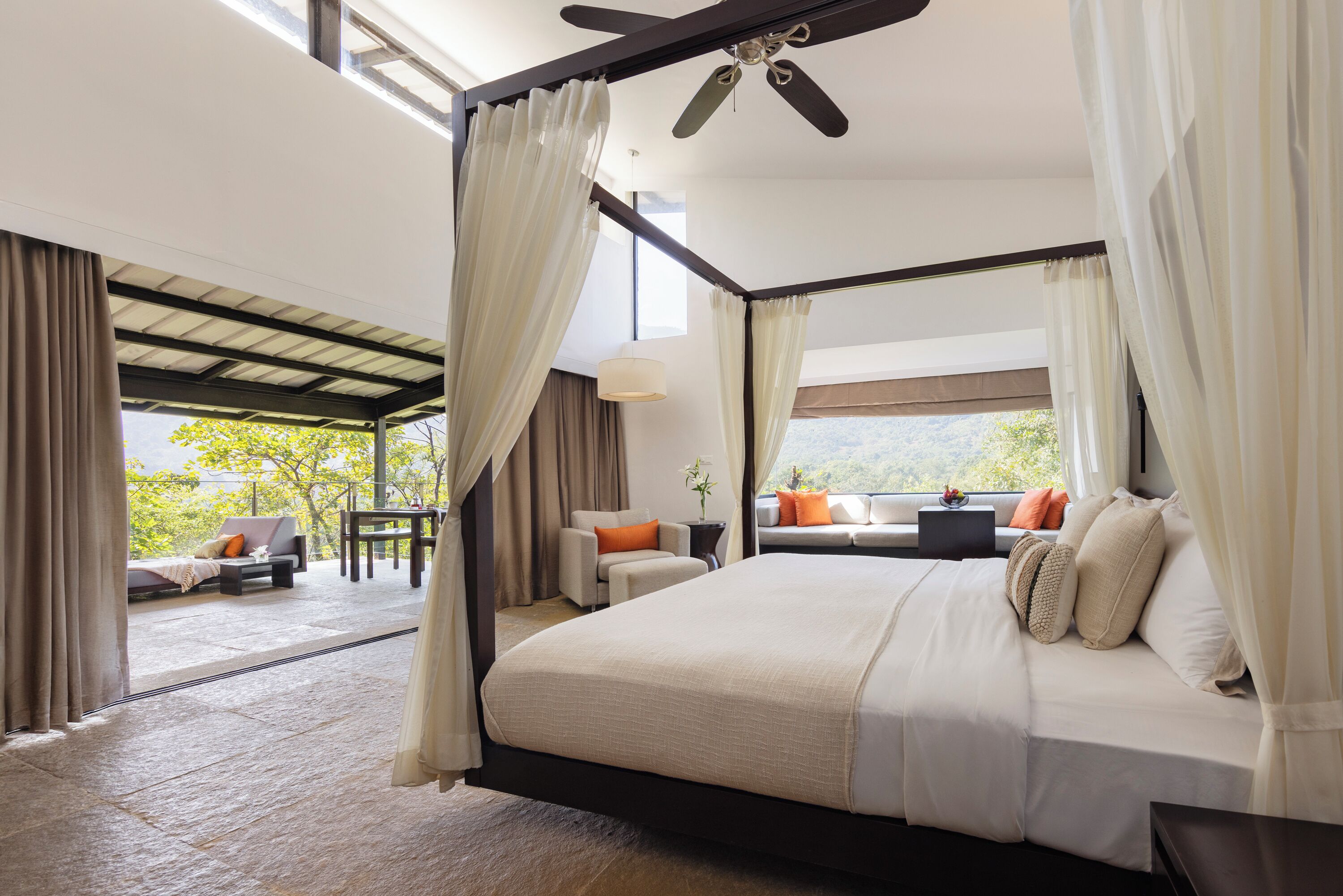 Vila (Hill-Side) | Roupas de cama premium, cofres nos quartos, individualmente mobiliados