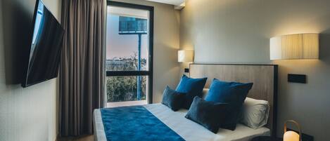 Apartamento Executivo | 1 quarto, cortinas/cortinados opacos, quartos insonorizados