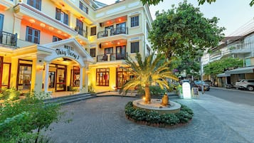 Fachada da propriedade