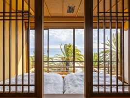 Quarto Twin Básico, vista para o oceano | Wi-fi grátis 