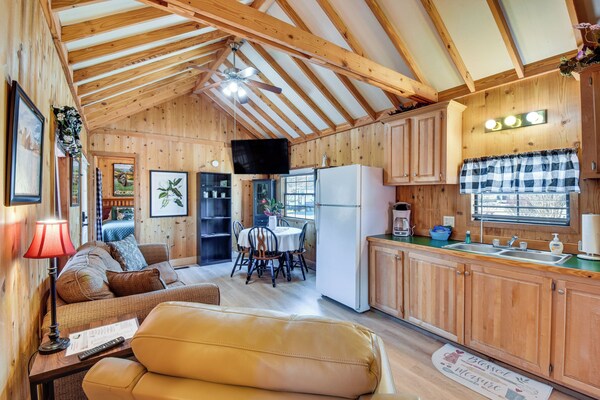 Cozy Dillard Cabin W/ Mountain Views & Pool Access - Dillard, GA