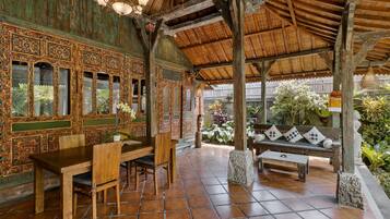 Villa, 2 quartos | Terraço/pátio interior