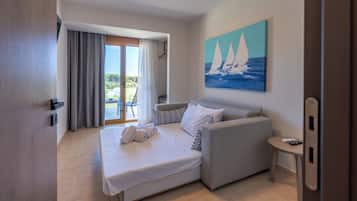 Executive Villa 125 sqm, Sea View | 3 quartos, lençóis de algodão egípcio, roupa de alta qualidade