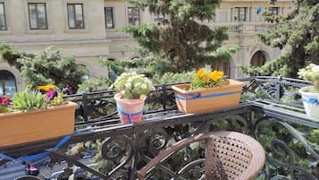 Quarto Duplo Deluxe | Terraço/pátio interior