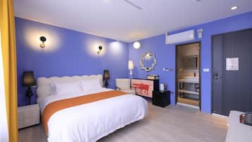 Quarto superior | Individualmente decorados, Wi-Fi de cortesia, roupa de cama