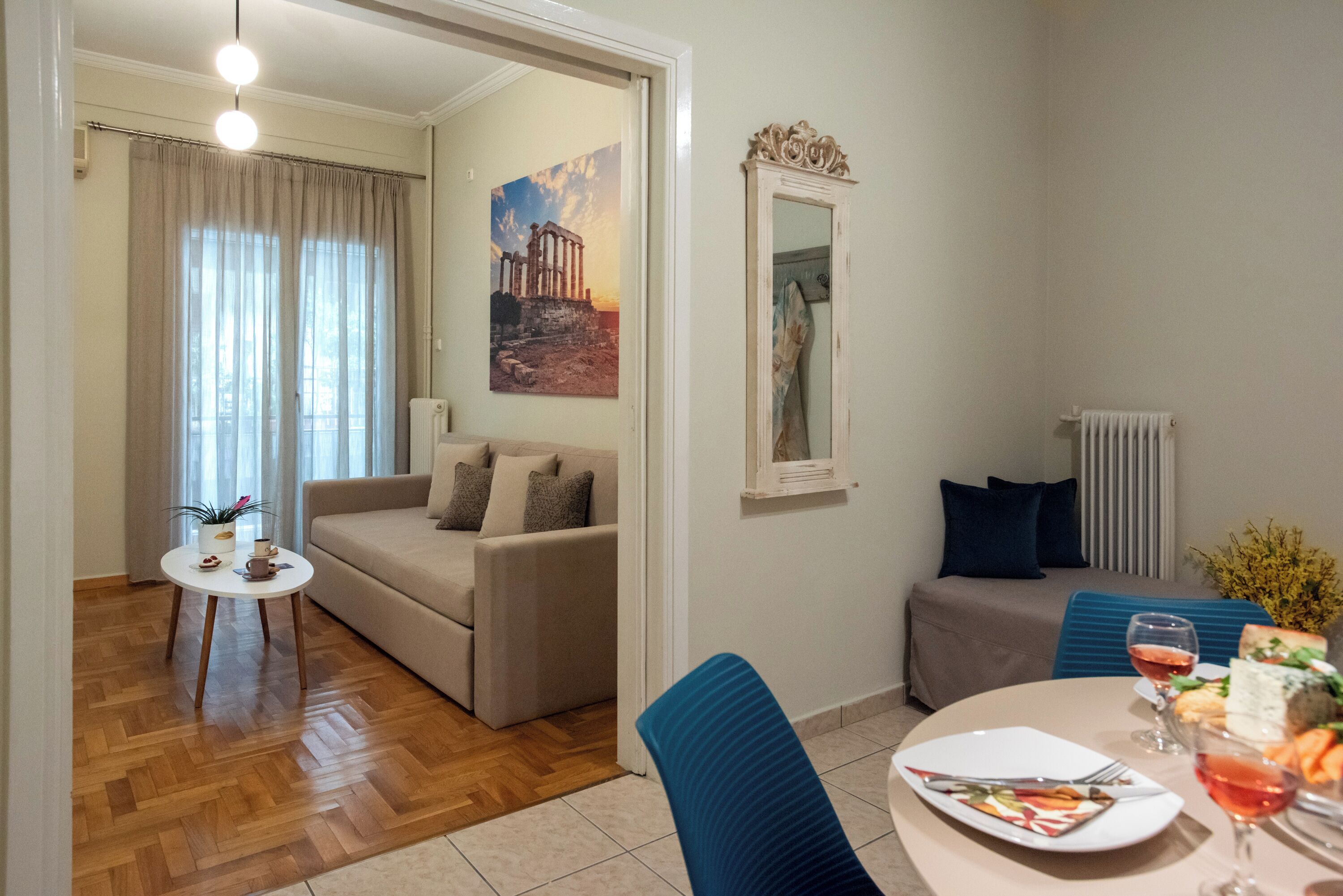 Apartamento Comfort | Sala de estar | Smart TV 