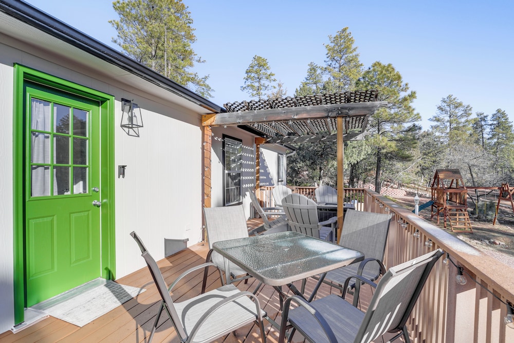 Mtn Views + Playground: Family-friendly Pine Cabin - Pine, AZ