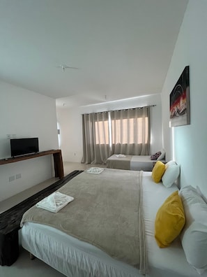 Wi-Fi de cortesia, roupa de cama