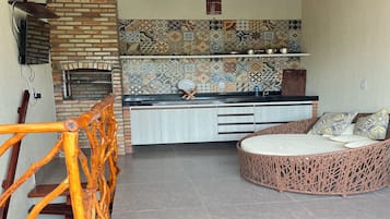 Suite Superior | Cozinha privada | Um micro-ondas no espaço comum