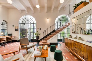 Sala de estar do lobby