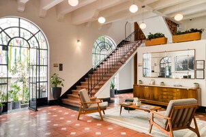 Sala de estar do lobby