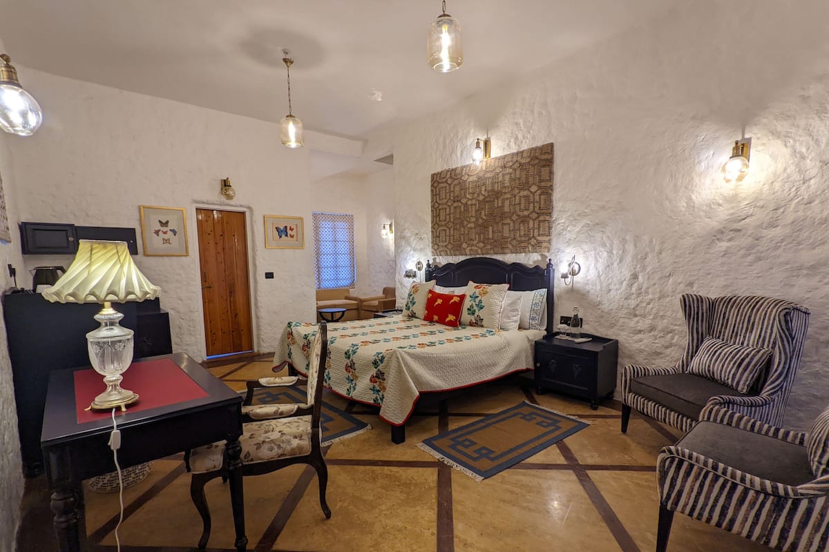 Quarto Duplo Nobre, vista para o vale | 1 quarto, cofre no quarto, Wi-fi grátis, roupa de cama fornecida