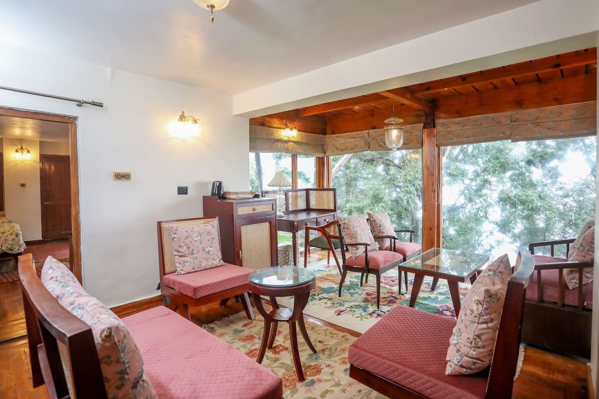 Suite, vista para o vale | Sala de estar