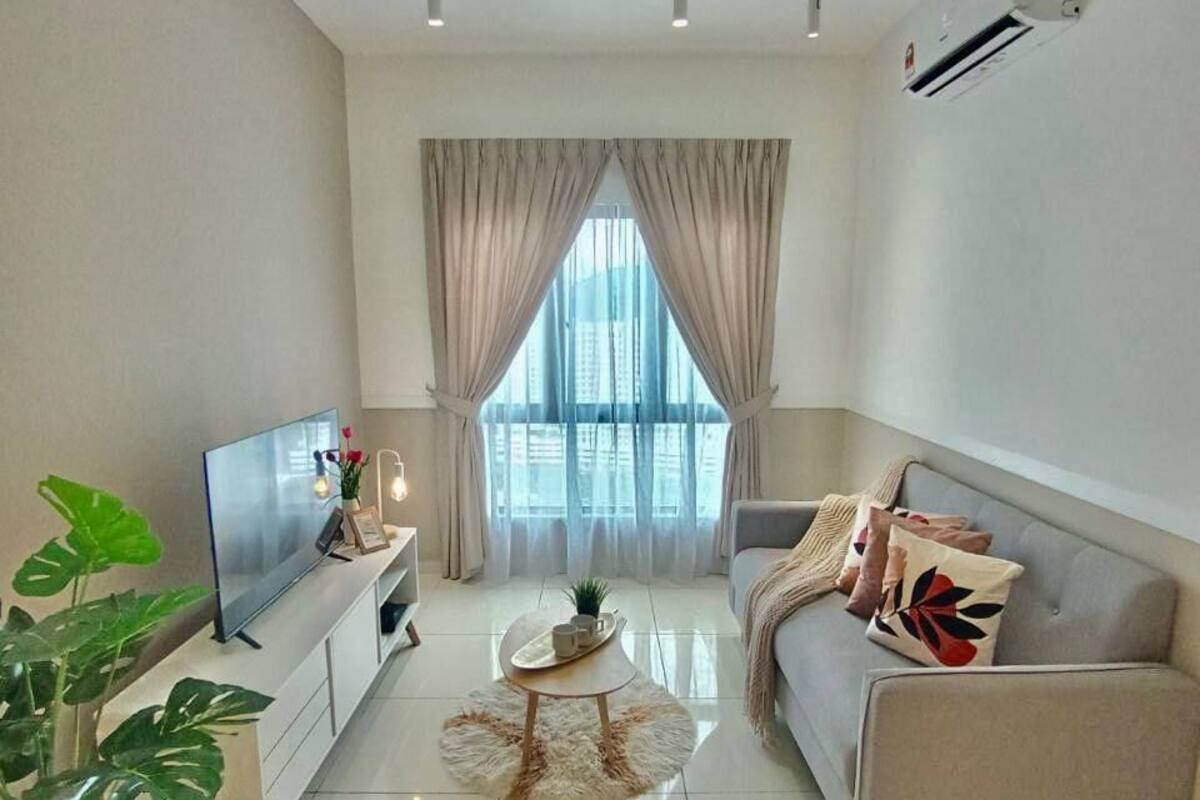 Apartamento Comfort, 2 quartos, não fumadores, Vista para a cidade | Lençóis de algodão egípcio, roupa de alta qualidade 