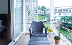Quarto superluxo, sacada | Vista da sacada