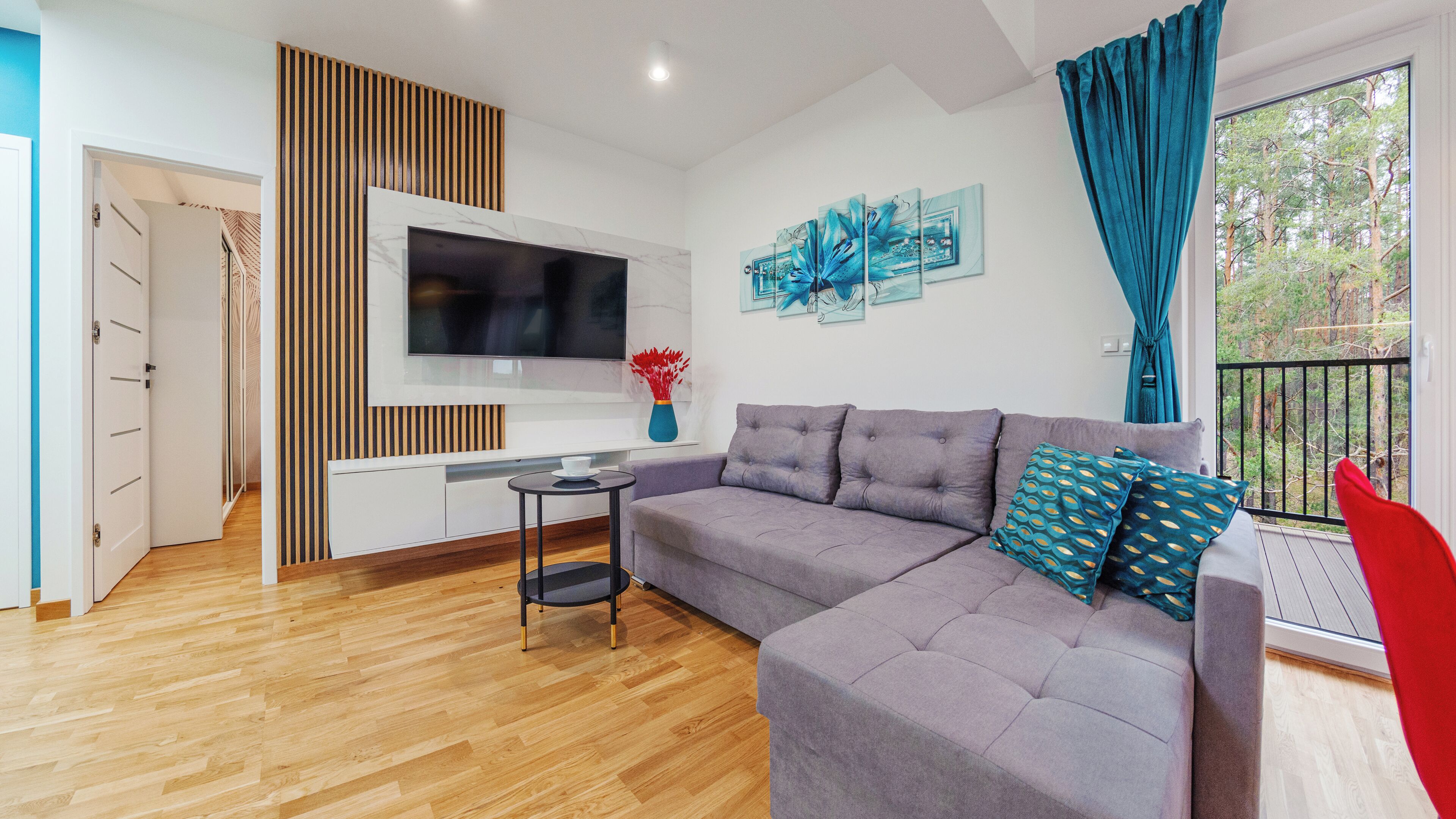 Apartamento (B 204) | Sala de estar | TV de ecrã plano 