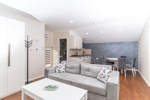 Estúdio Presidencial | Wi-fi grátis, roupa de cama fornecida 