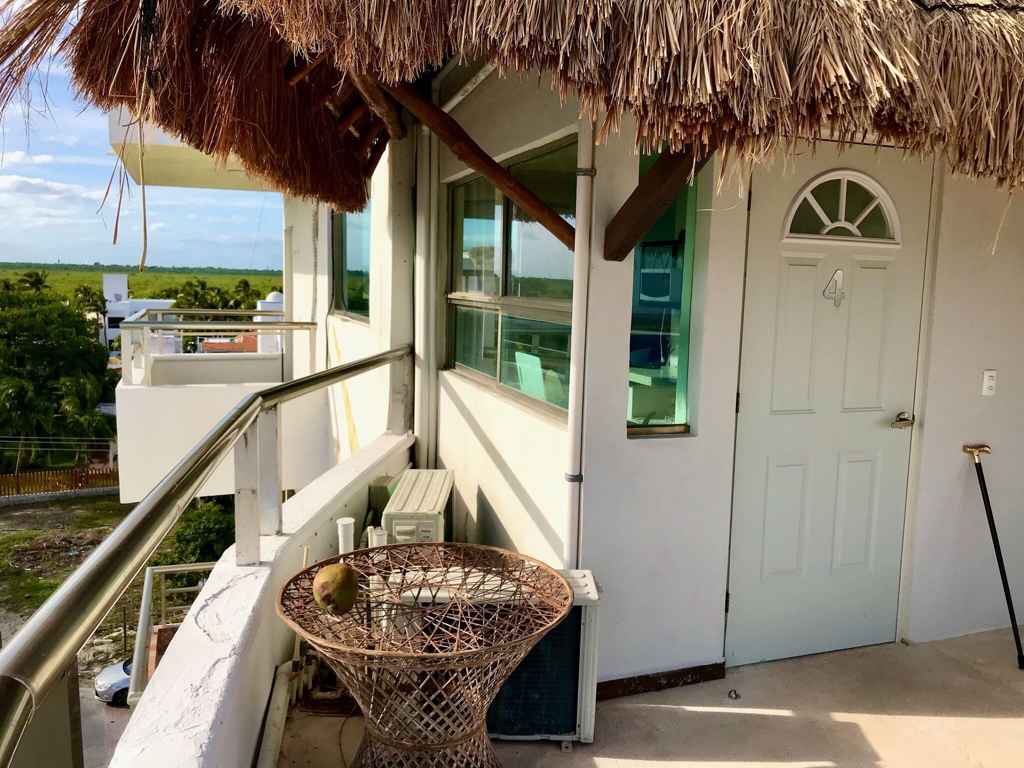 Suíte panorâmica | Terraço/pátio