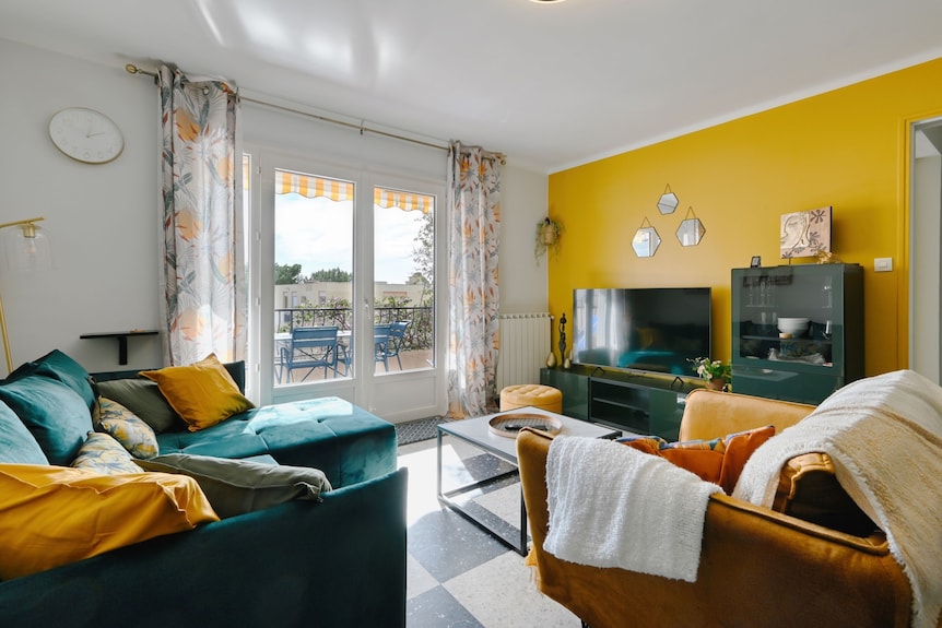 Le Floreal - Vue Mer, Proche Plage, Parking Privé - Bandol