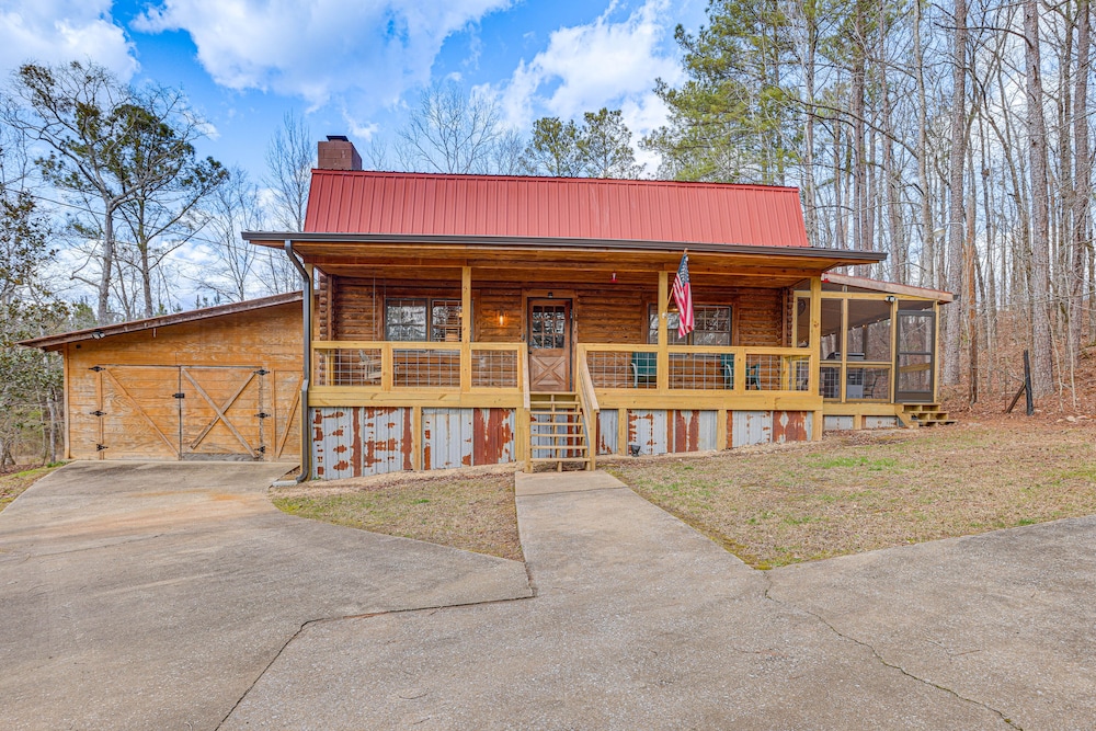 Cropwell Cabin W/ Fire Pit, Near Logan Martin Lake - Logan Martin Lake, Talladega