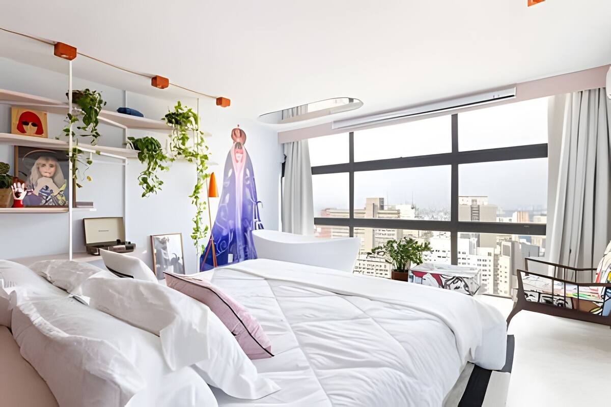 Apartamento | 1 quarto, escrivaninha, cortinas blackout, Wi-Fi de cortesia