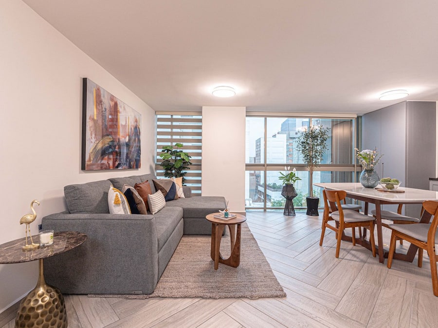 Apartamento Superior, não fumadores, ar condicionado | Cofre com capacidade para portátil, secretária