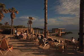 Vista para a praia ou o mar