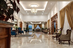 Sala de estar do lobby