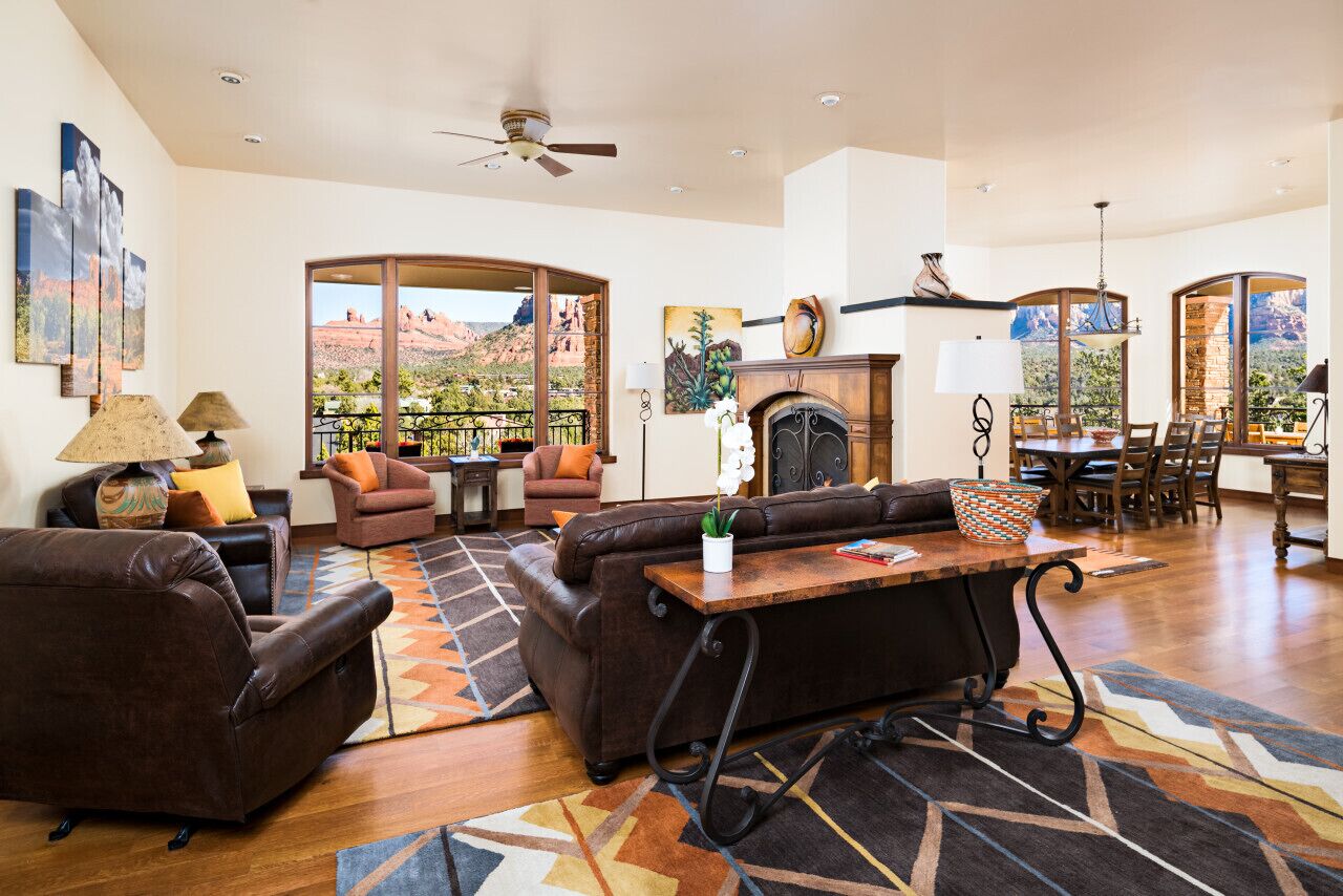 5br Expansive Villa With Pool, Spa & Panoramic Views - Sedona, AZ