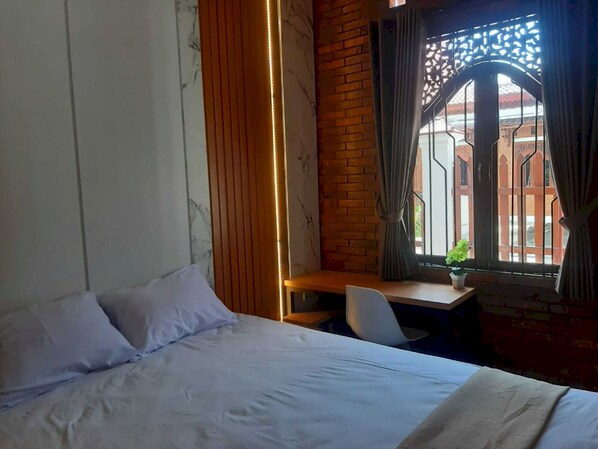 Quarto Duplo Standard | Wi-fi grátis, roupa de cama fornecida