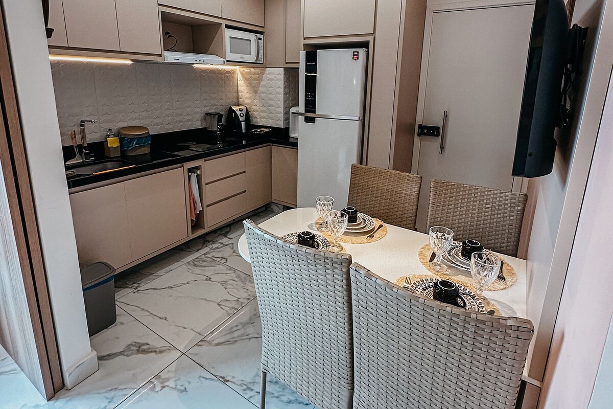 Apartamento luxo | Opções para refeição