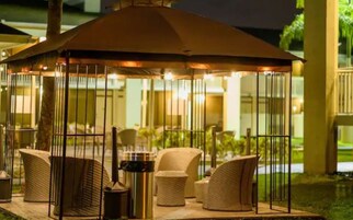 Terraço no piso superior