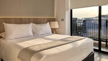 Apartamento (905A) | 1 quarto, roupa de alta qualidade, ferro/tábua de engomar, Wi-fi grátis