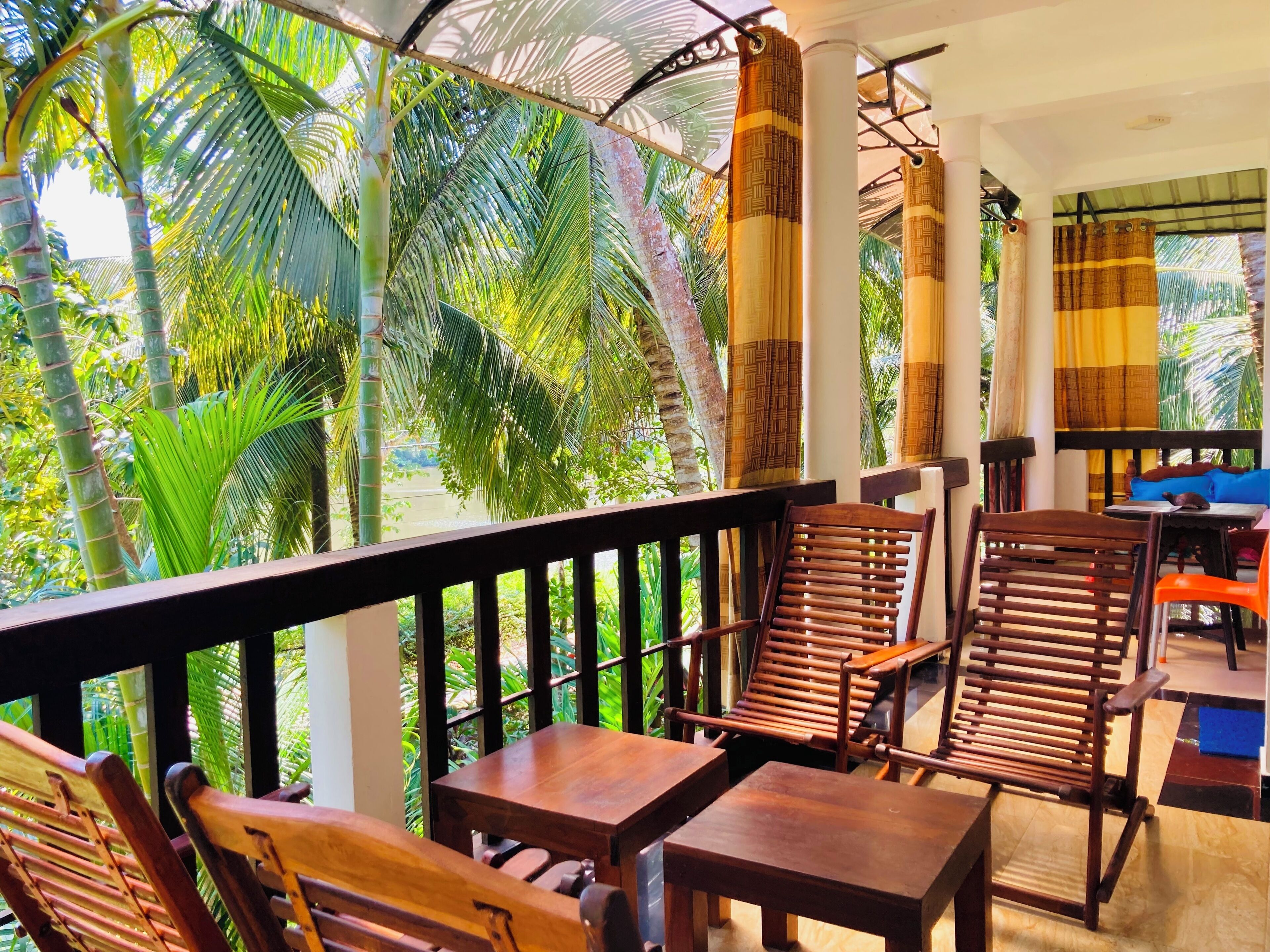 Villa Familiar, 2 quartos, ar condicionado, vista para o lago | Sala de estar