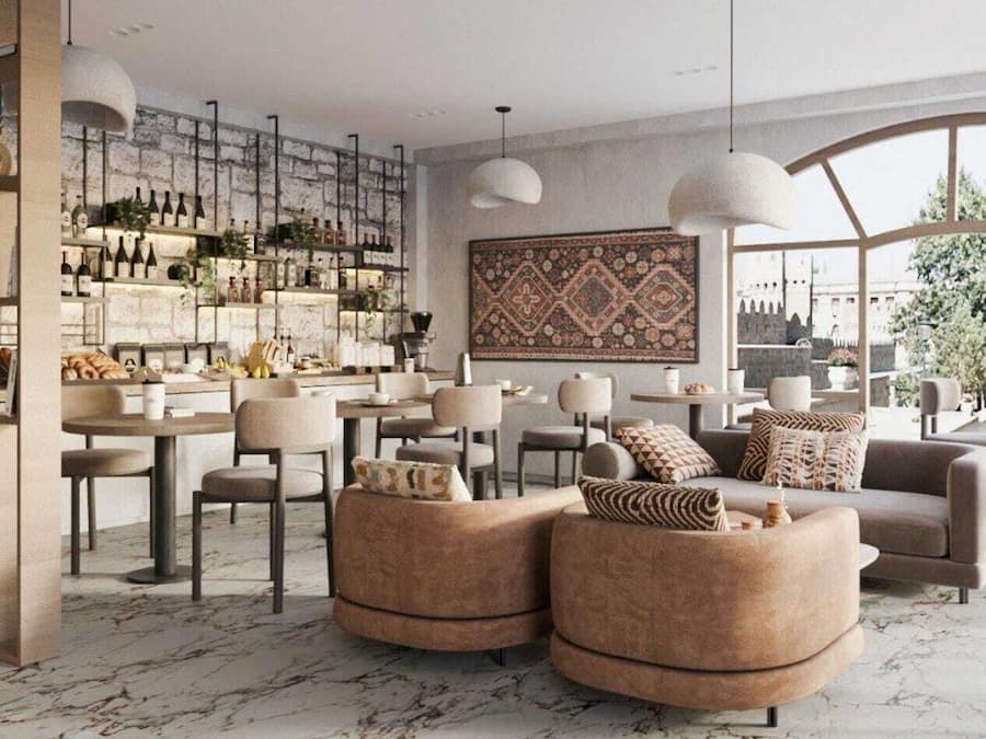 Smart TV 72 polegadas com canais digitais, pisos aquecidos