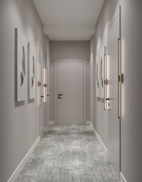 Smart TV 72 polegadas com canais digitais, pisos aquecidos