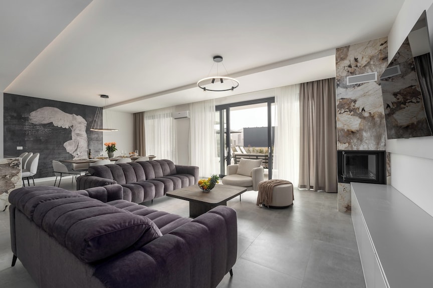 Villa Met Zwembad, Jacuzzi En Sauna - Novigrad