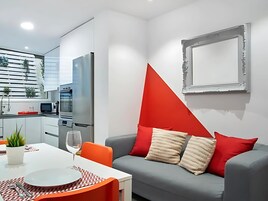 Apartamento | Sala de estar | TV de ecrã plano 