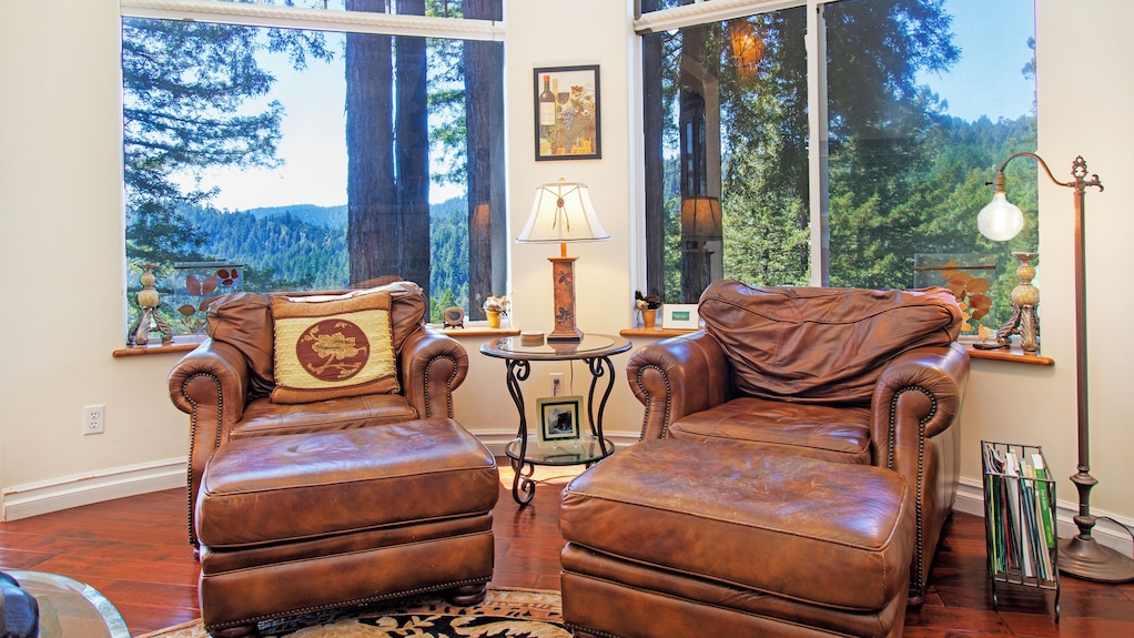 Palazzo Marzino Redwood Forest & Russian River Valley Views + Pool & Hot Tub - 몬테 리오