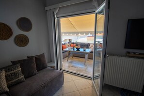 Apartamento Clássico | Terraço/pátio interior