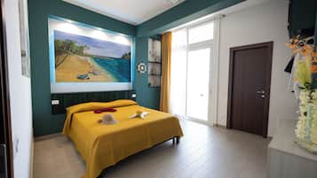 Quarto casal panorâmico | Roupas de cama antialérgicas, edredons de pluma