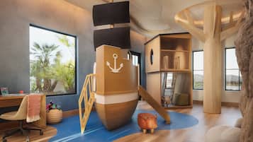 Área de recreio para crianças (coberta)