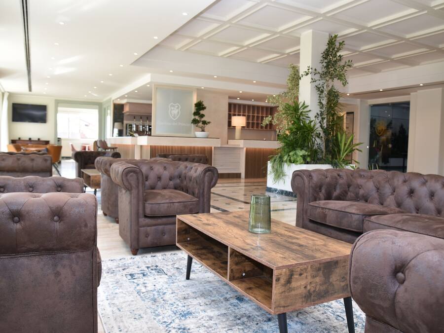 Sala de estar do lobby