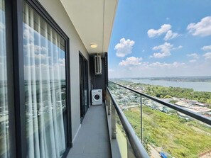 Apartamento Deluxe | 1 quarto, ferro/tábua de engomar, Wi-fi grátis, roupa de cama fornecida 