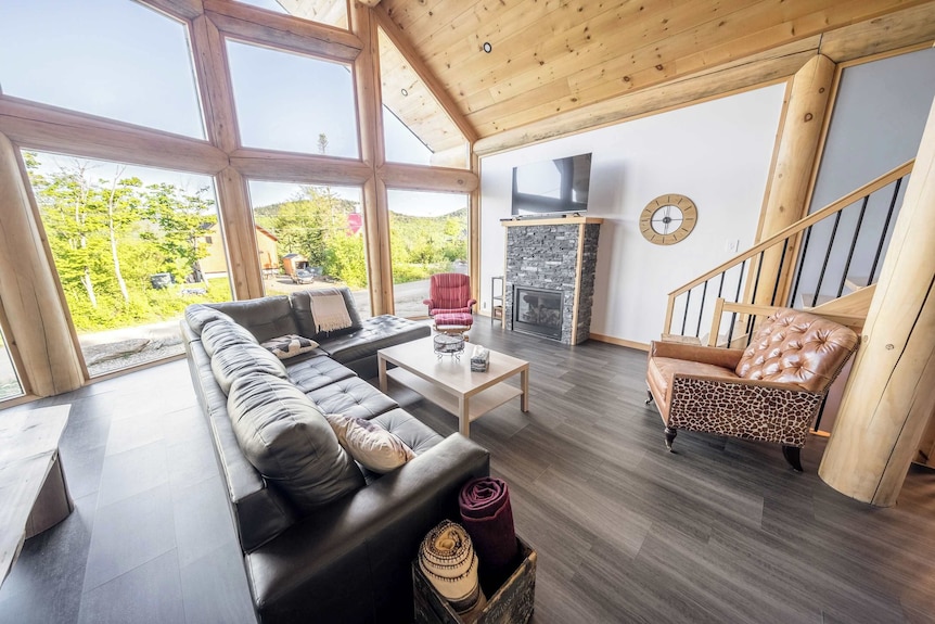 Chalet En Montagne | Spa Et Ski | Le Goathouse - Quebec