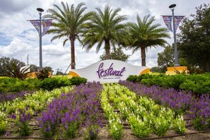 Casa Comfort, acesso à piscina | Vista para o resort