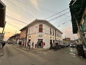 Fachada da propriedade