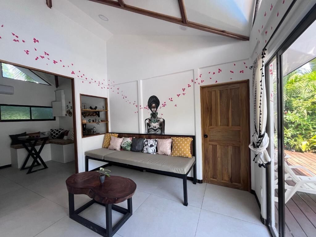 Villa Design, vista para a piscina | Sala de estar | Impressoras 