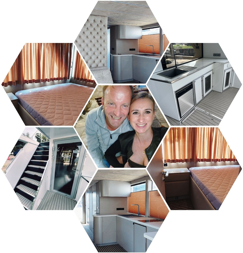 6 Luxus Hausboot Mit Außen-jacuzzi, Sportboot Und Terrasse. Haustierfreundlich! - Potsdam